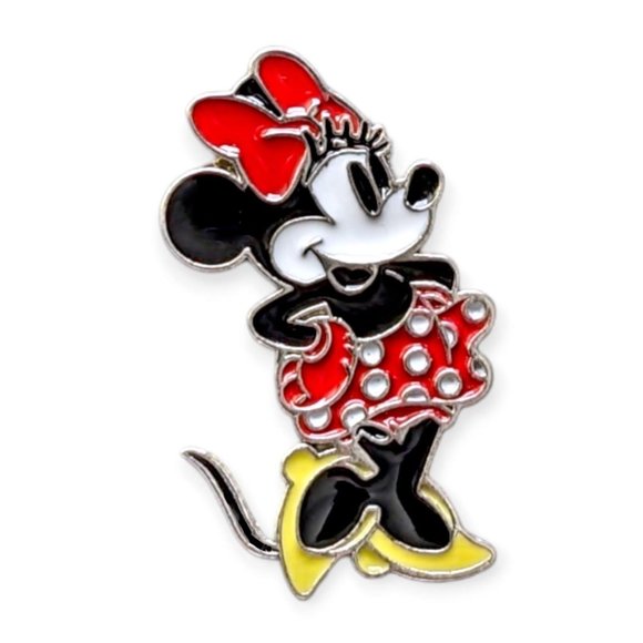 Disney | Jewelry | Minnie Mouse Disney Jcm Pin Standing Hands On Hips ...